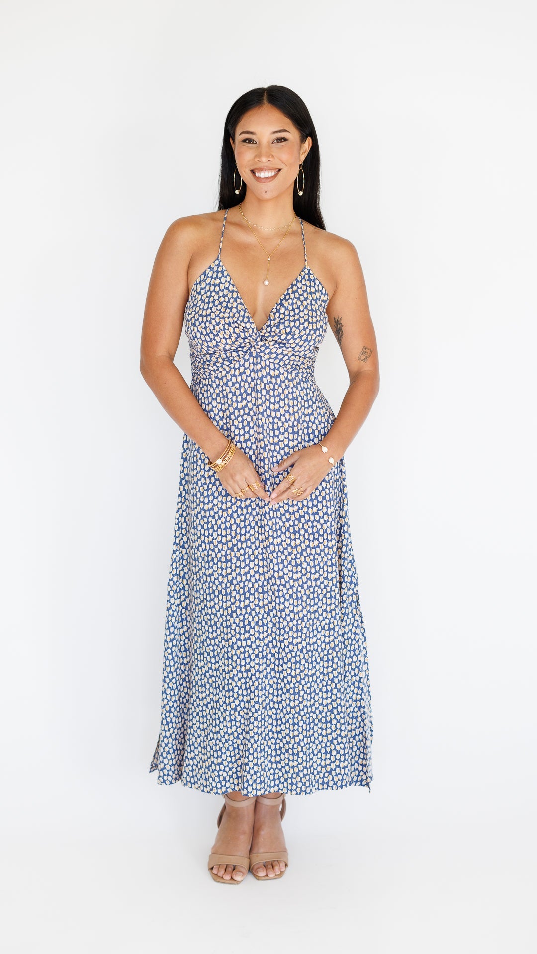 Lorena Dress / Tulip Fields